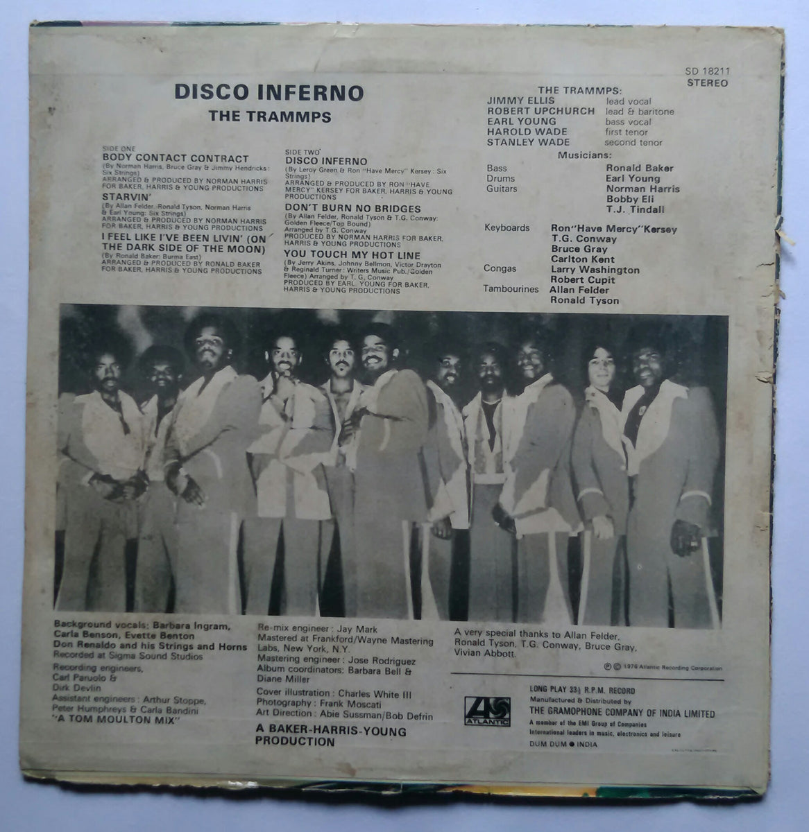 The Tramps " Disco Inferno " – AVDigital