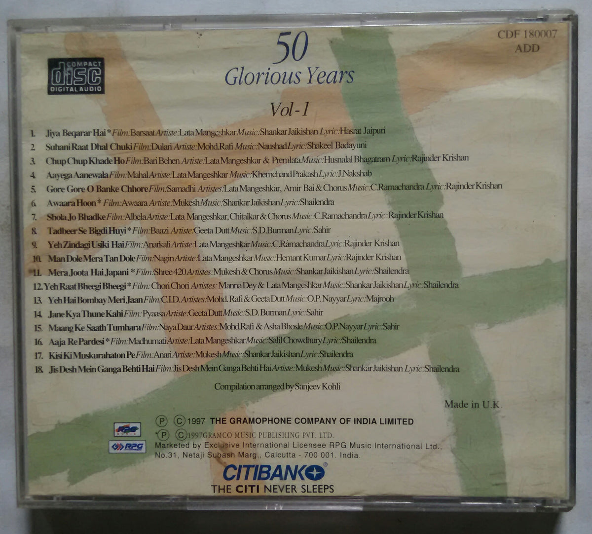 50 Glorious Years Vol -1 – AVDigital