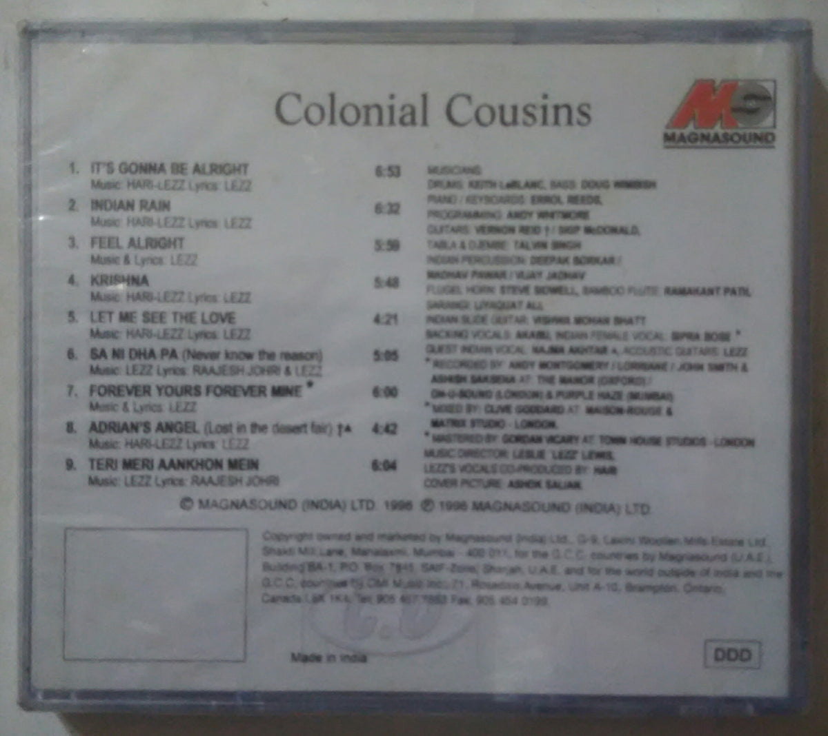 Colonial Cousins – AVDigital